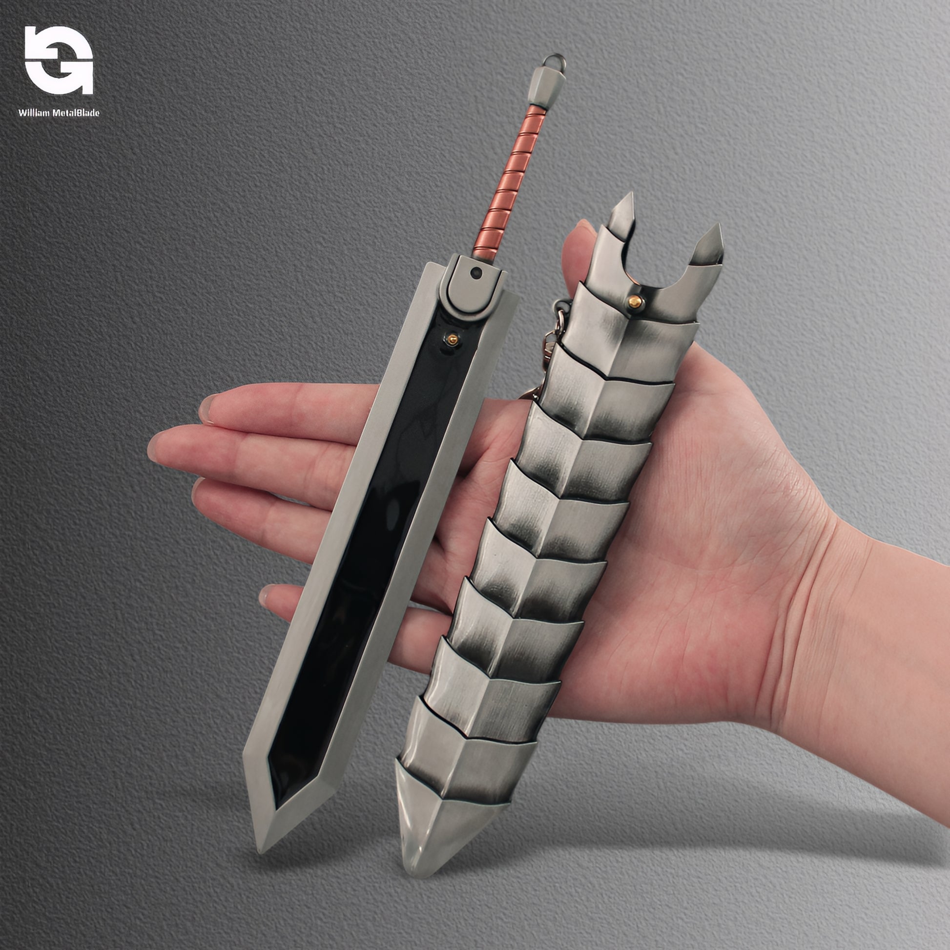 22CM/8.6" Anime Weapon Guts Sword Dragon Slayer Blunt Model Replica ...