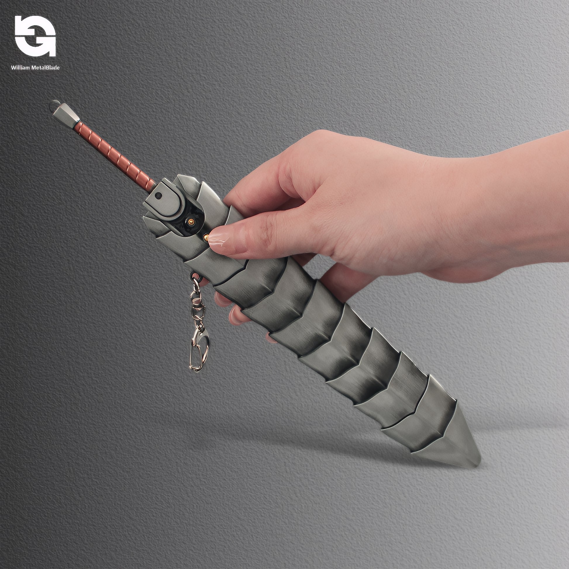 22CM/8.6" Anime Weapon Guts Sword Dragon Slayer Blunt Model Replica ...