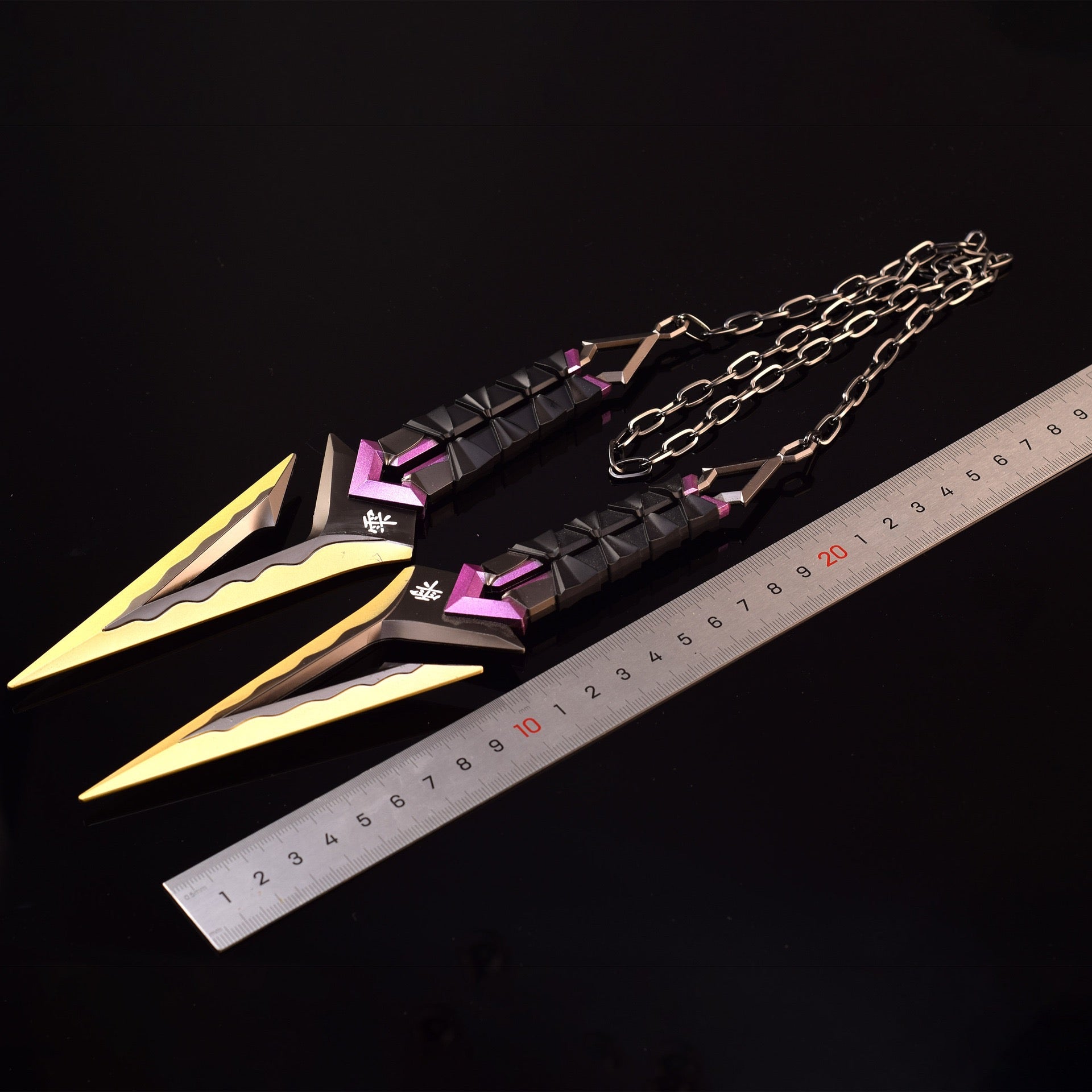 22CM/8.6" Metal Kuronami no Yaiba Life Size Replica In Real Life ...
