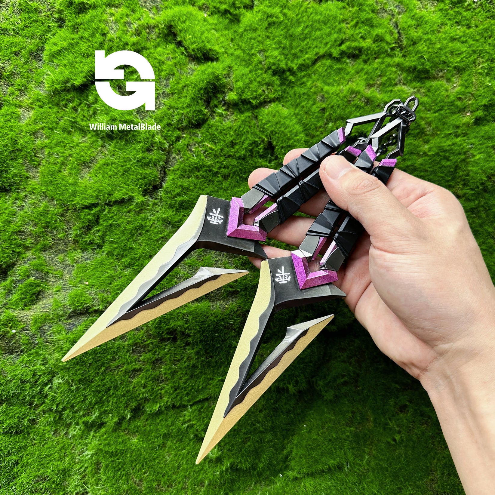 22CM/8.6" Metal Kuronami no Yaiba Life Size Replica In Real Life ...