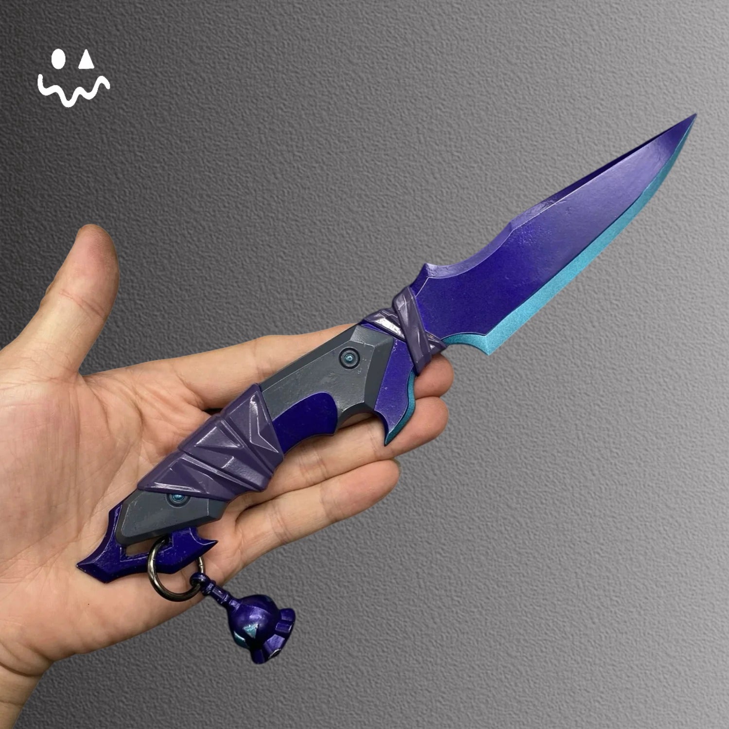 25CM/10.6" VAL GO! Vol. 3 Dagger With Octopus Pendant Metal Replica ...