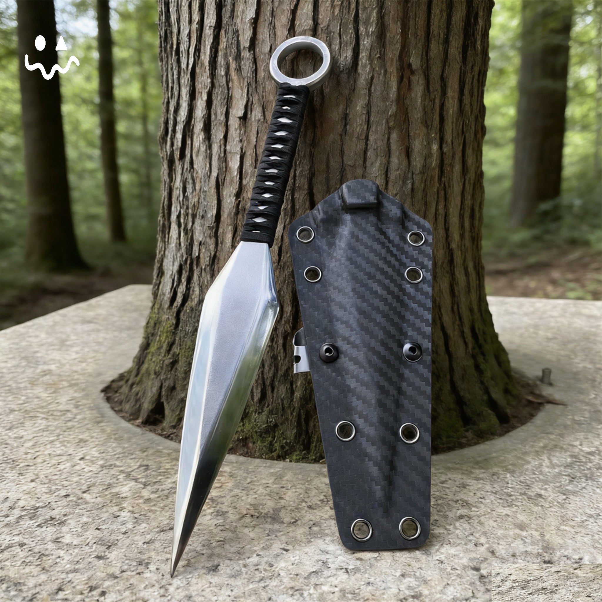26CM/10.2" Hand-forged Steel GOY Atsu Ninja Kunai Irl – WilliamMetalBlade