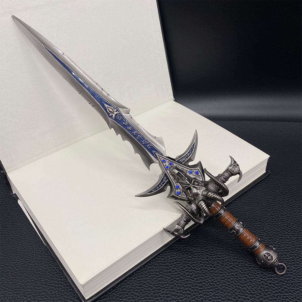 Lich King Arthas Frostmourne Sword 30CM Replica With Display Holder ...