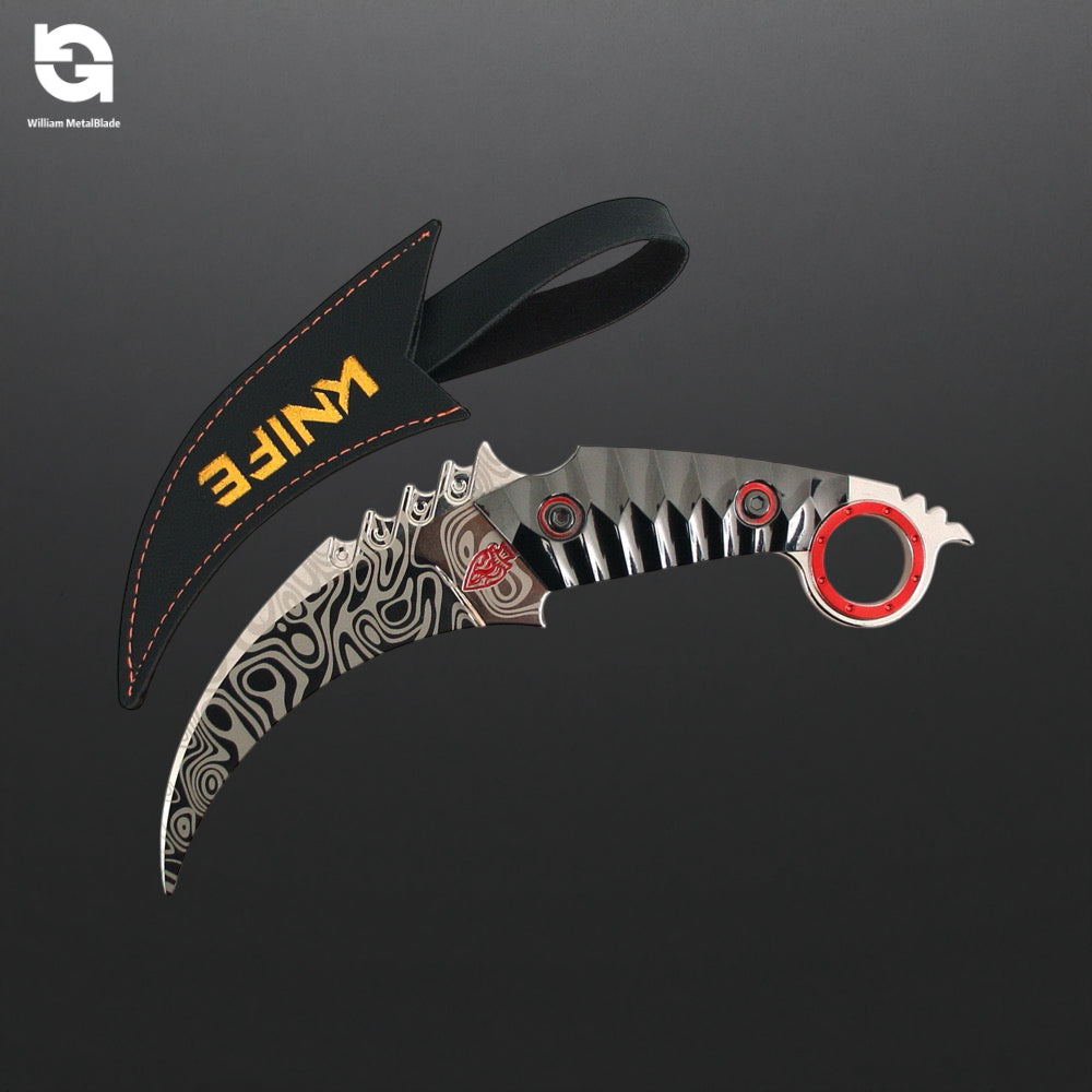 Arena Breakout Karambit Metal Replica – WilliamMetalBlade