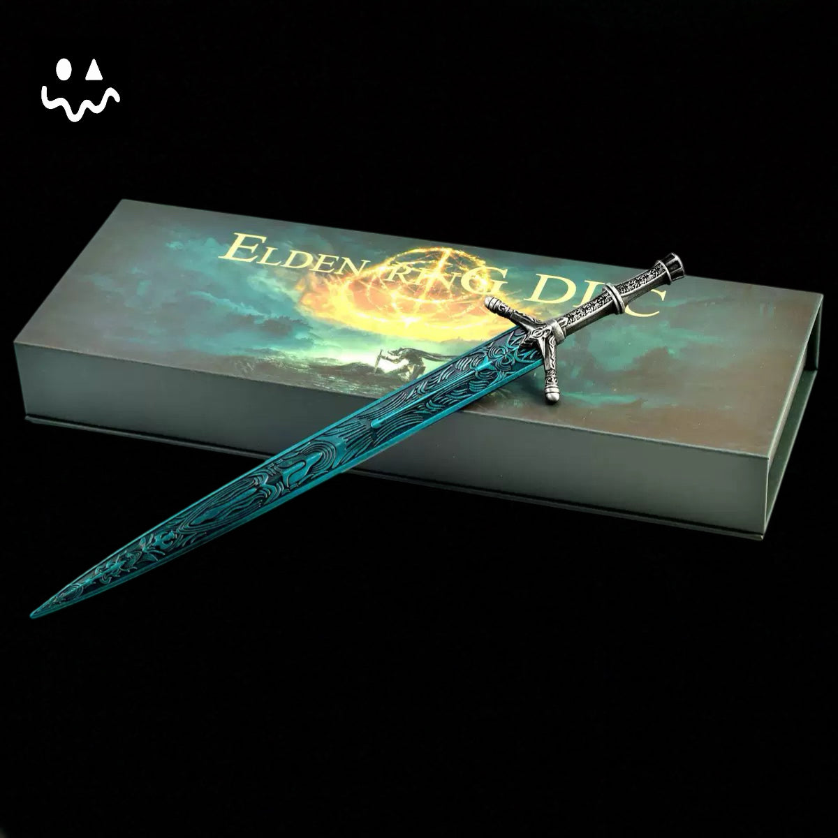 ER Holy Moonlight Sword Metal Miniature 30CM/11" – WilliamMetalBlade