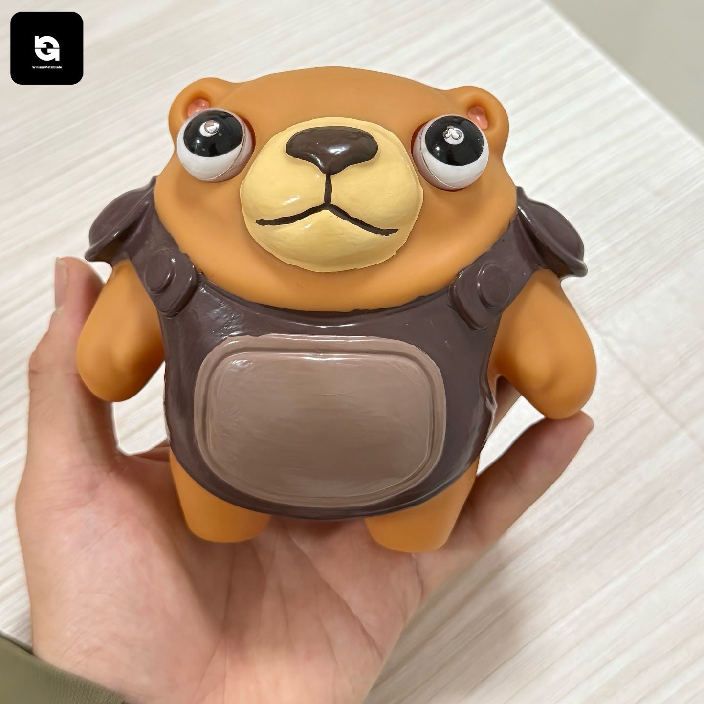 Val Tact Bear Gekko Pet Silicone Material Stress Relieving Toys ...