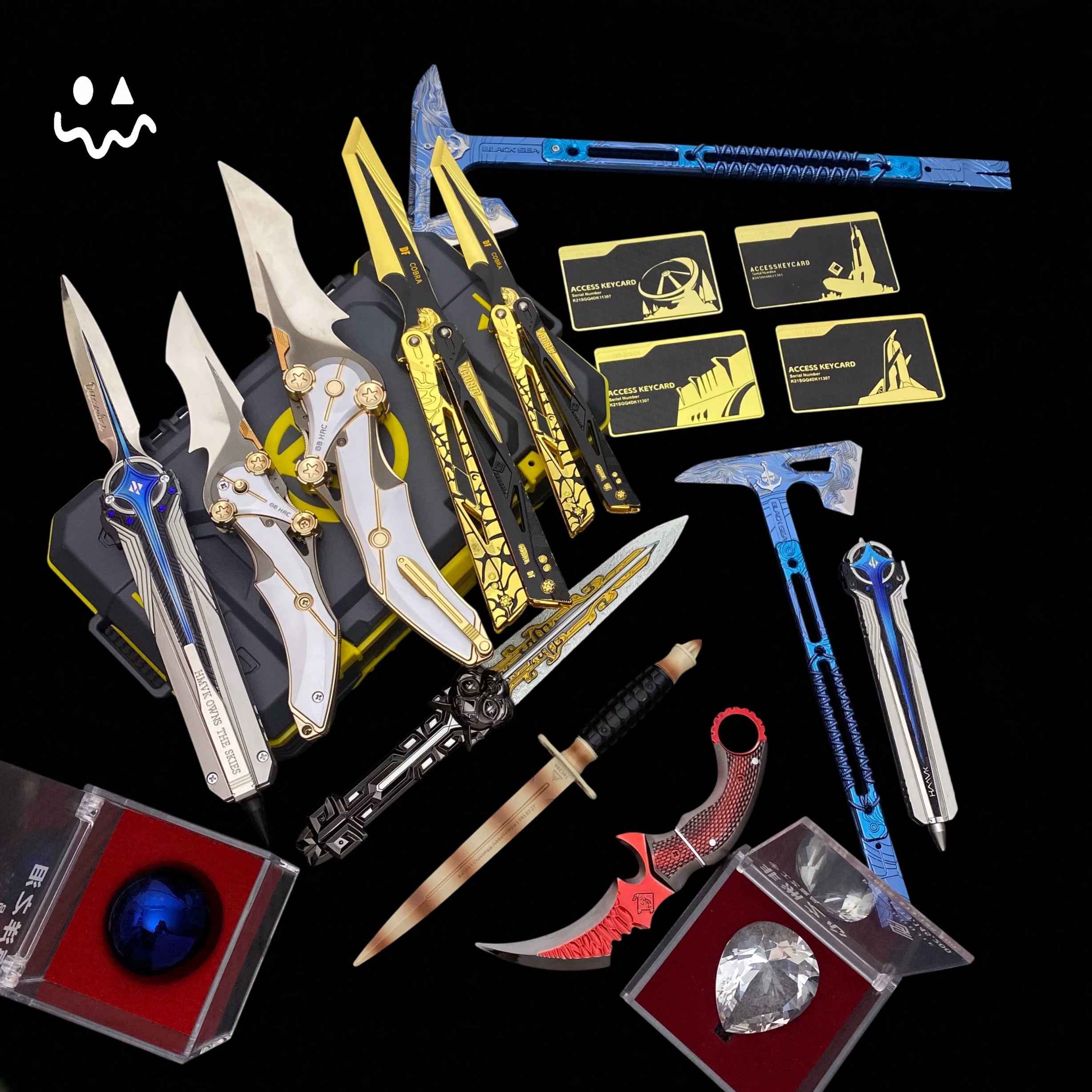 DF Metal Weapons Replica Collection – WilliamMetalBlade