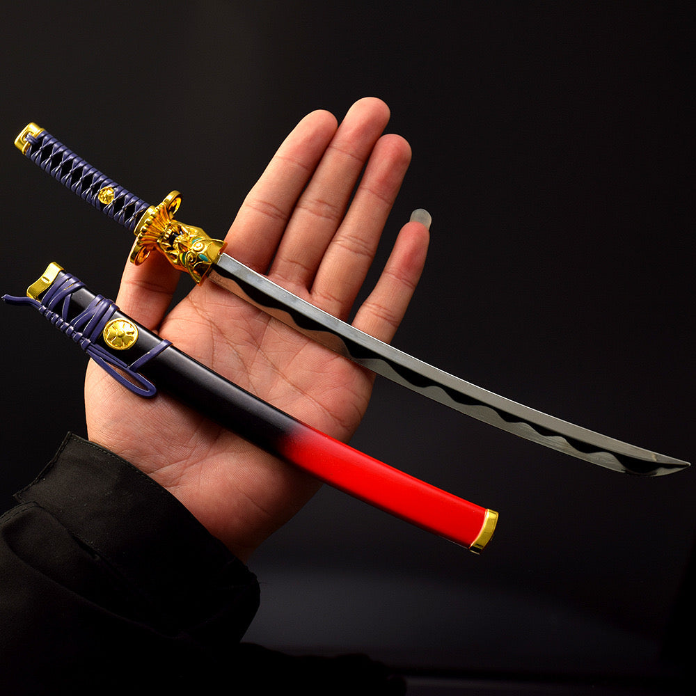 30CM/11.8" Metal Onimaru Kunitsuna Sword Katana Replica – WilliamMetalBlade