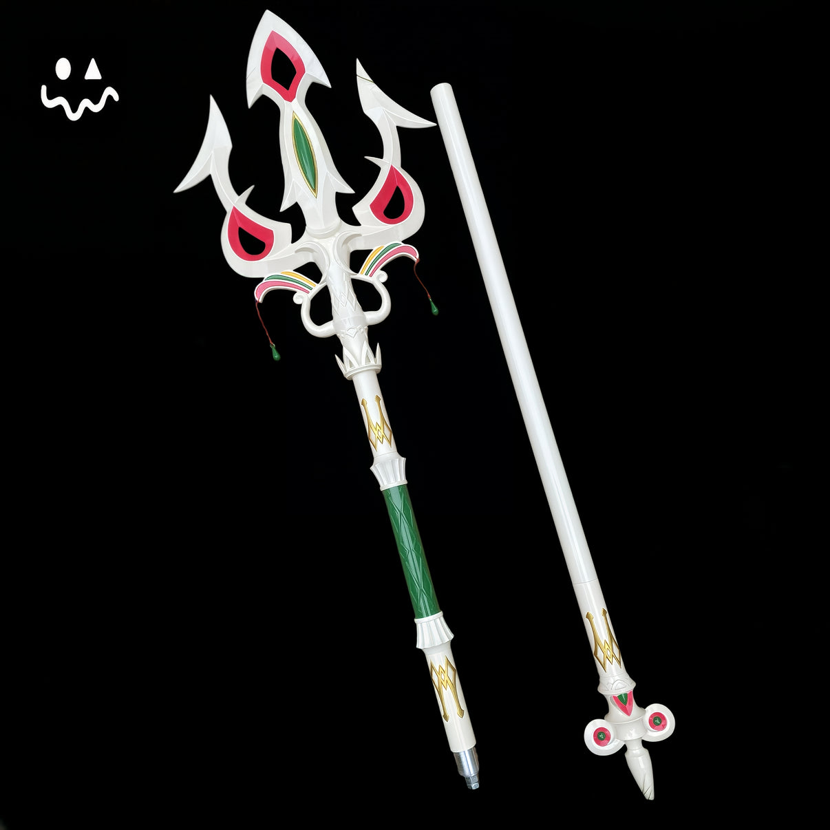Lightscale Trident Real Life Metal Replica 73" – WilliamMetalBlade