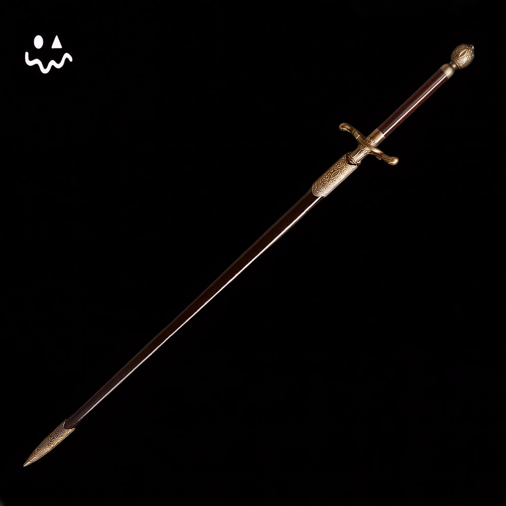 Medieval Needle Sword Life-size Steel Replica – WilliamMetalBlade