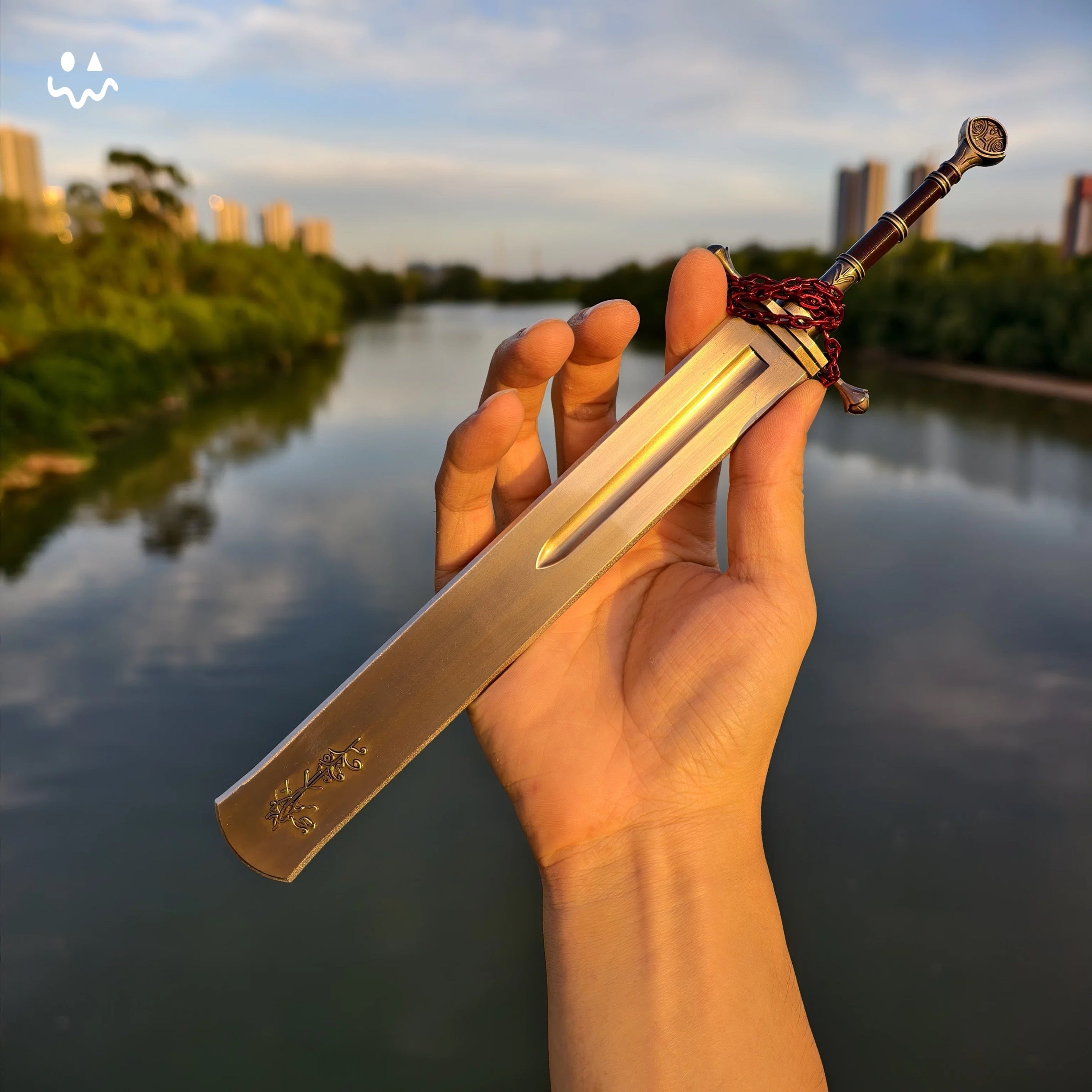 Metal Storied Sword Of House Marais Replica – WilliamMetalBlade