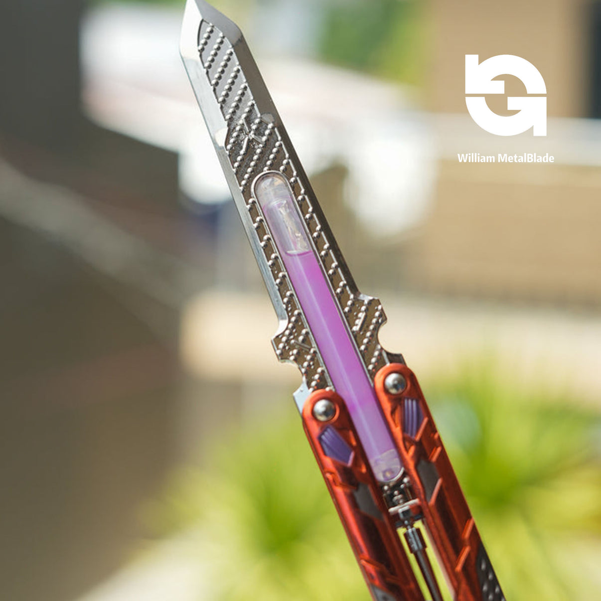 Octane Heirloom Recolor Real Liquid Tube Craft Balisong Replica ...