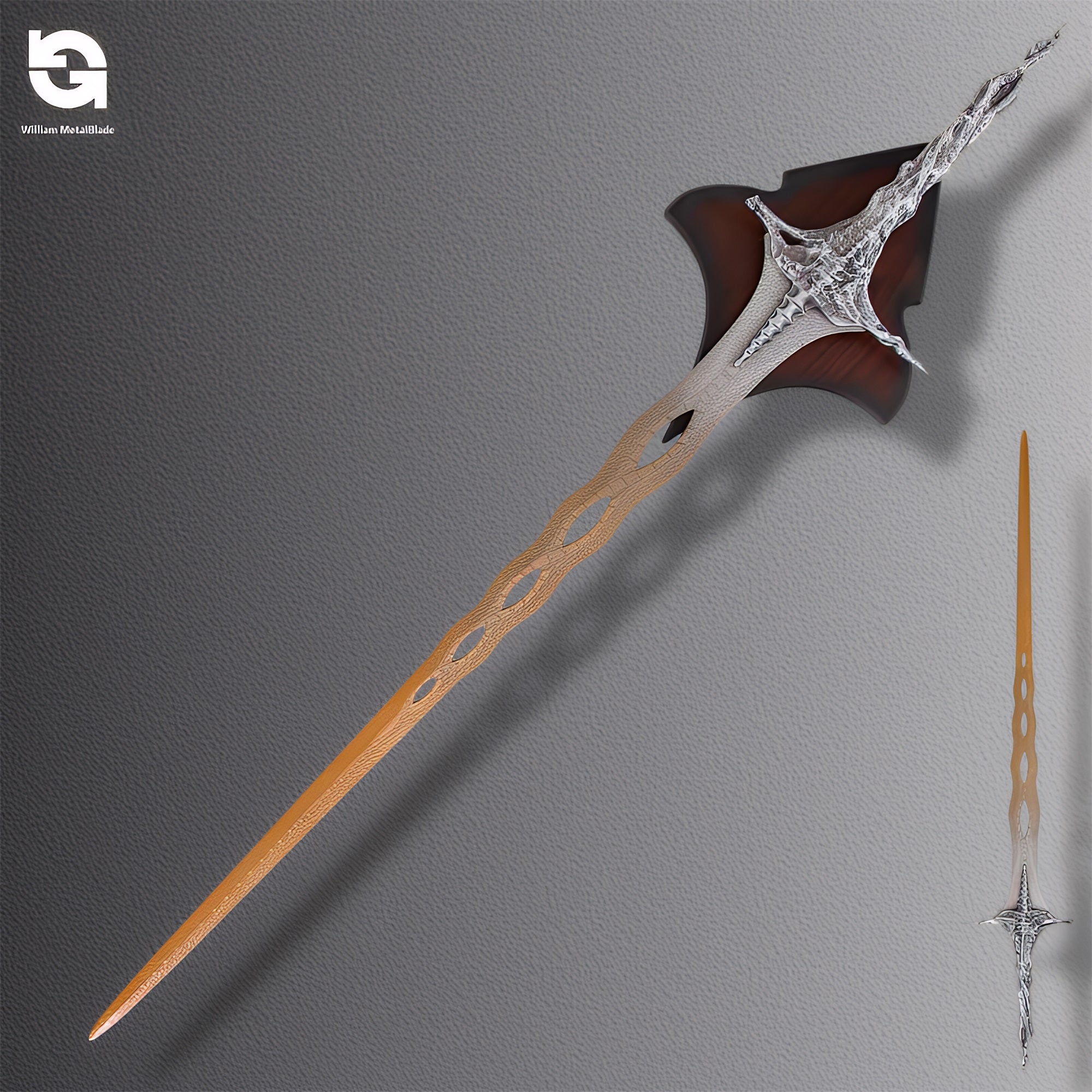 1:1 Life-size Sacred Relic Sword Metal Replica Cosplay Prop 104CM/40.9 ...