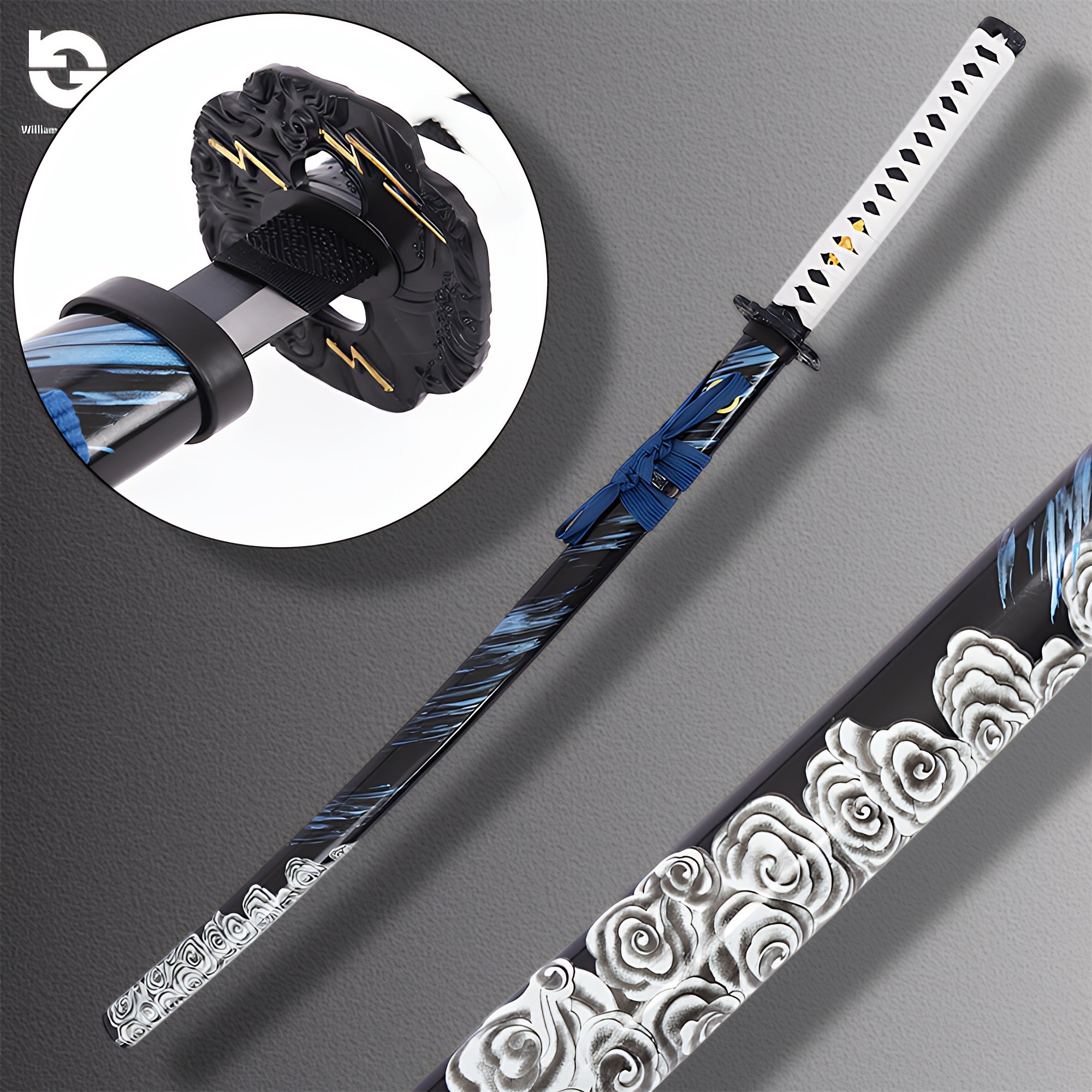 1:1 Life Size Sword Sakai Katana Replica Prop – WilliamMetalBlade