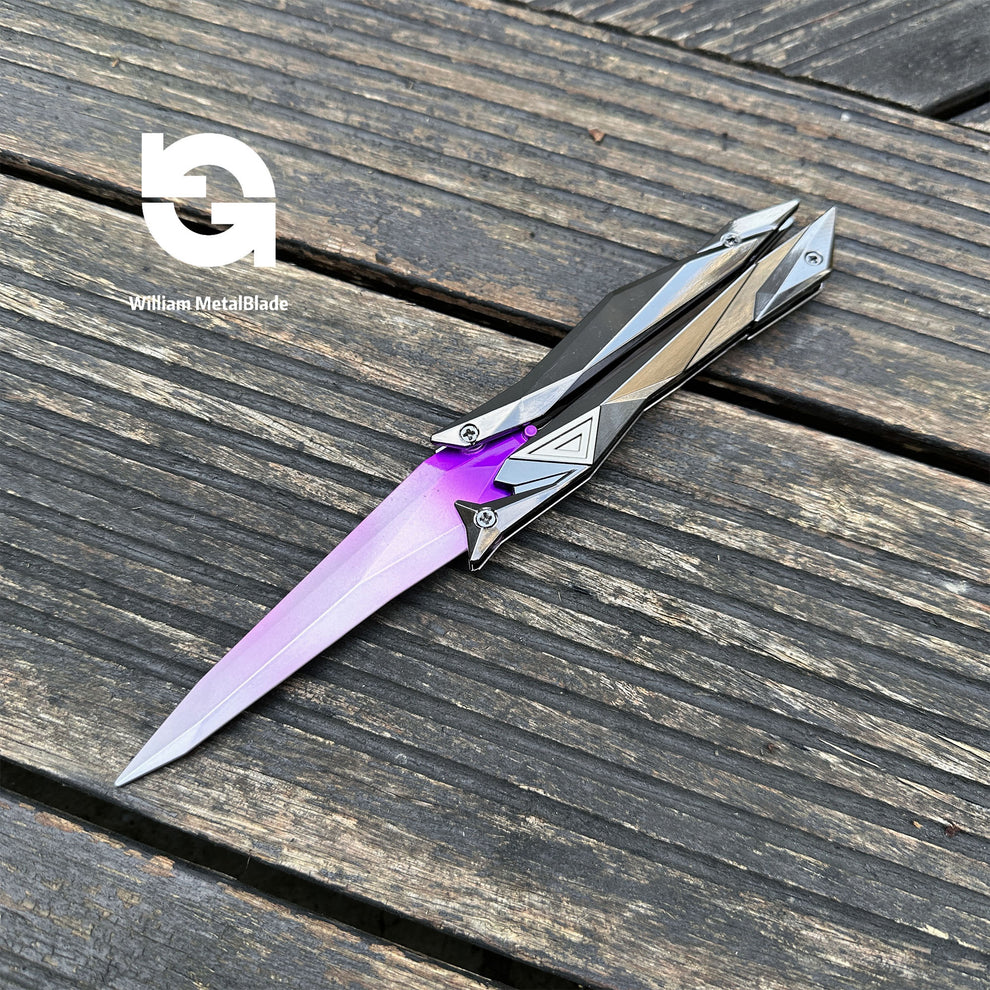 22CM/8.6" Metal Singularity Butterfly Trainer Blunt Knife Pre-order ...