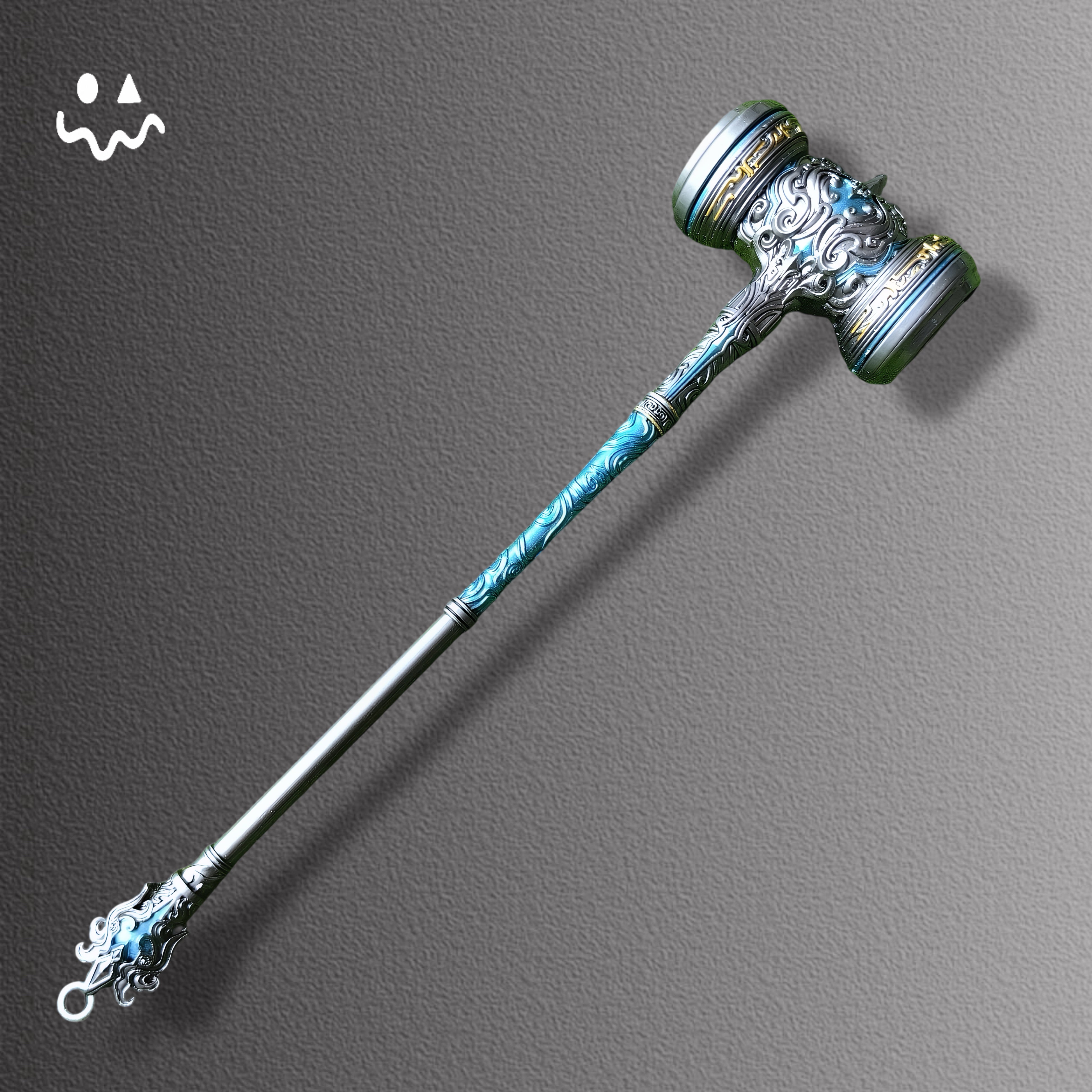 21CM/8.4" NB Metal Clear Sky Hammer Replica – WilliamMetalBlade