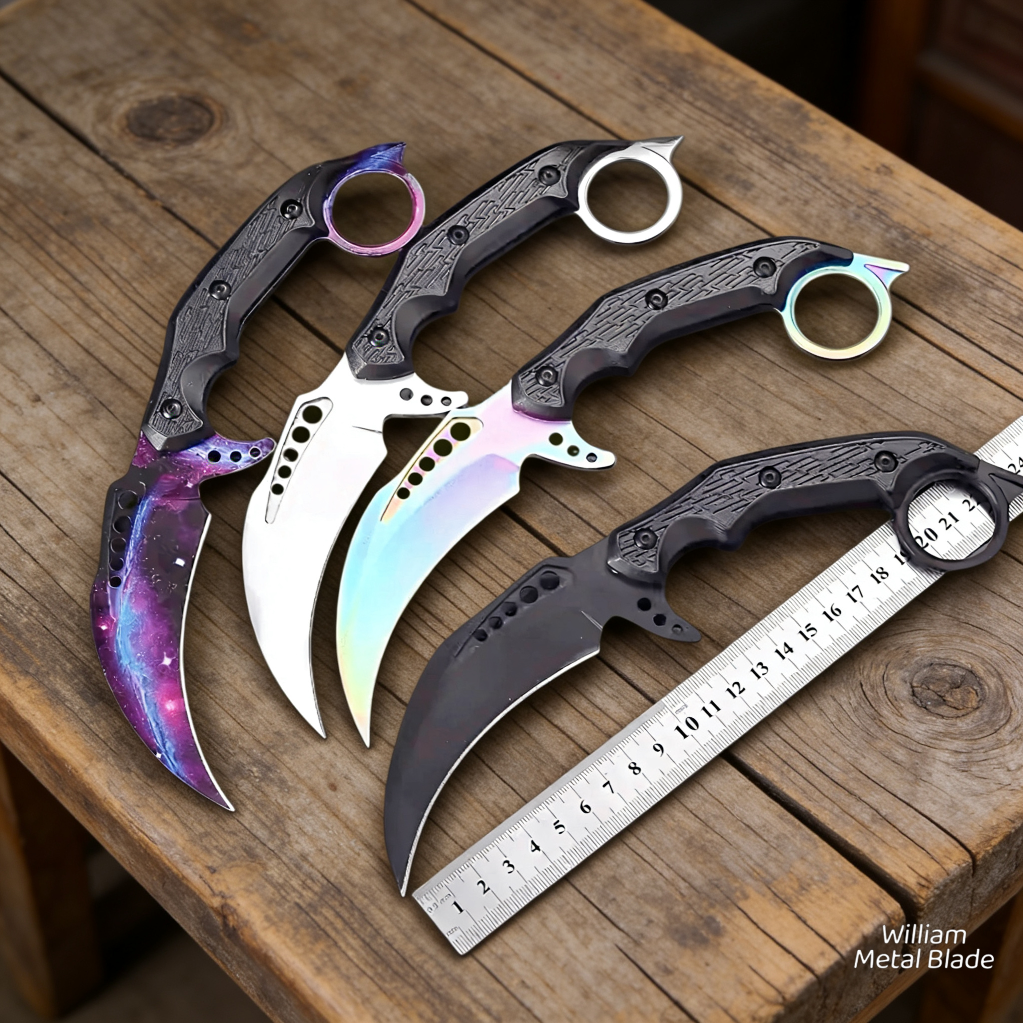Steel Tactical Talon Knife Sharp Karambit Trainer – WilliamMetalBlade