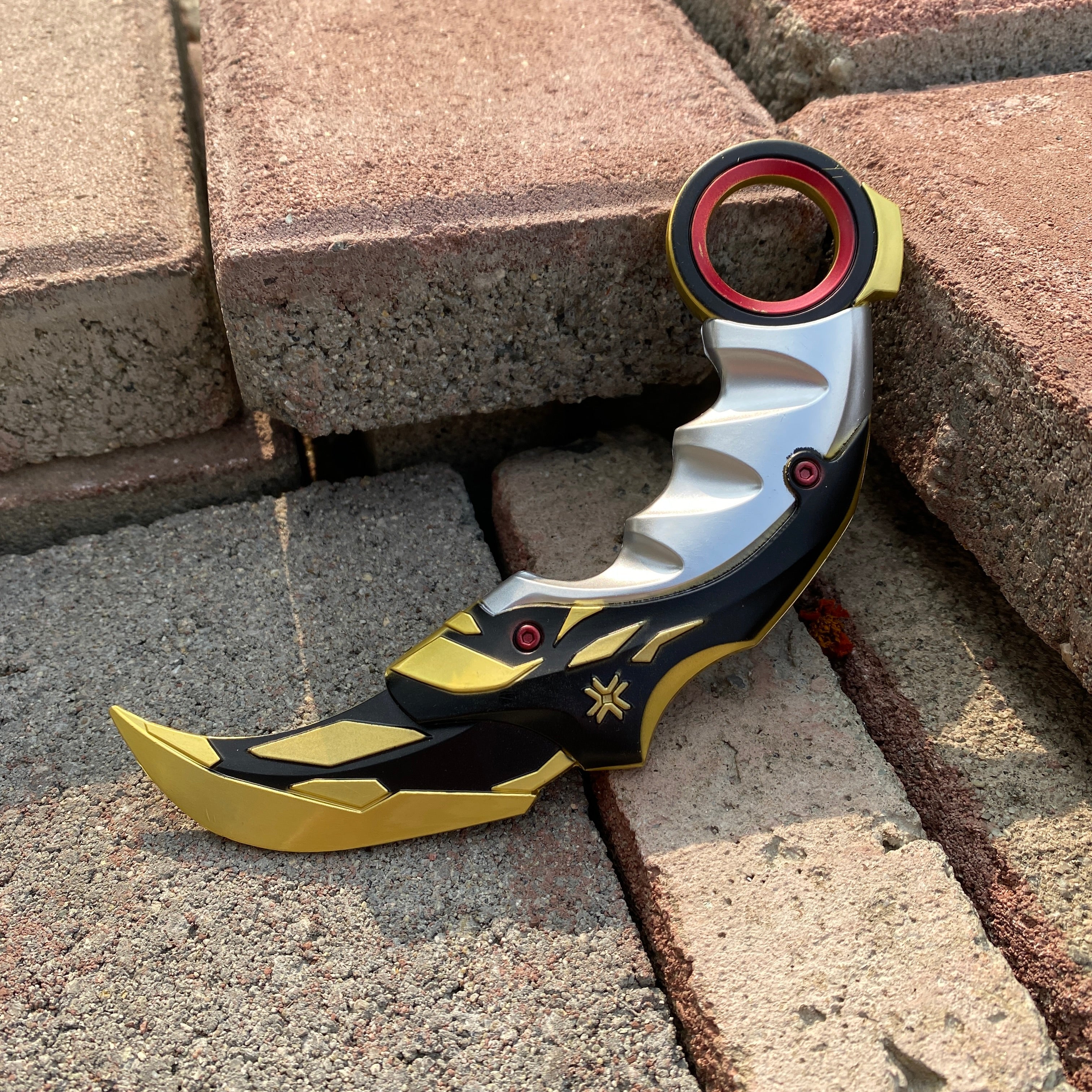 Metal Champion Karambit Blunt Blade Trainer Cosplay Prop ...