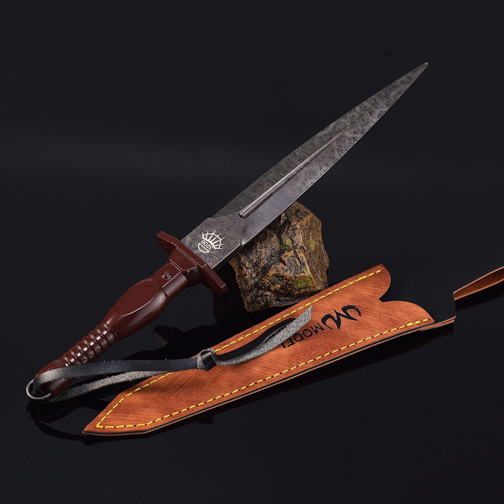 Arena Breakout Assault Dagger Metal Blunt Blade Replica – WilliamMetalBlade