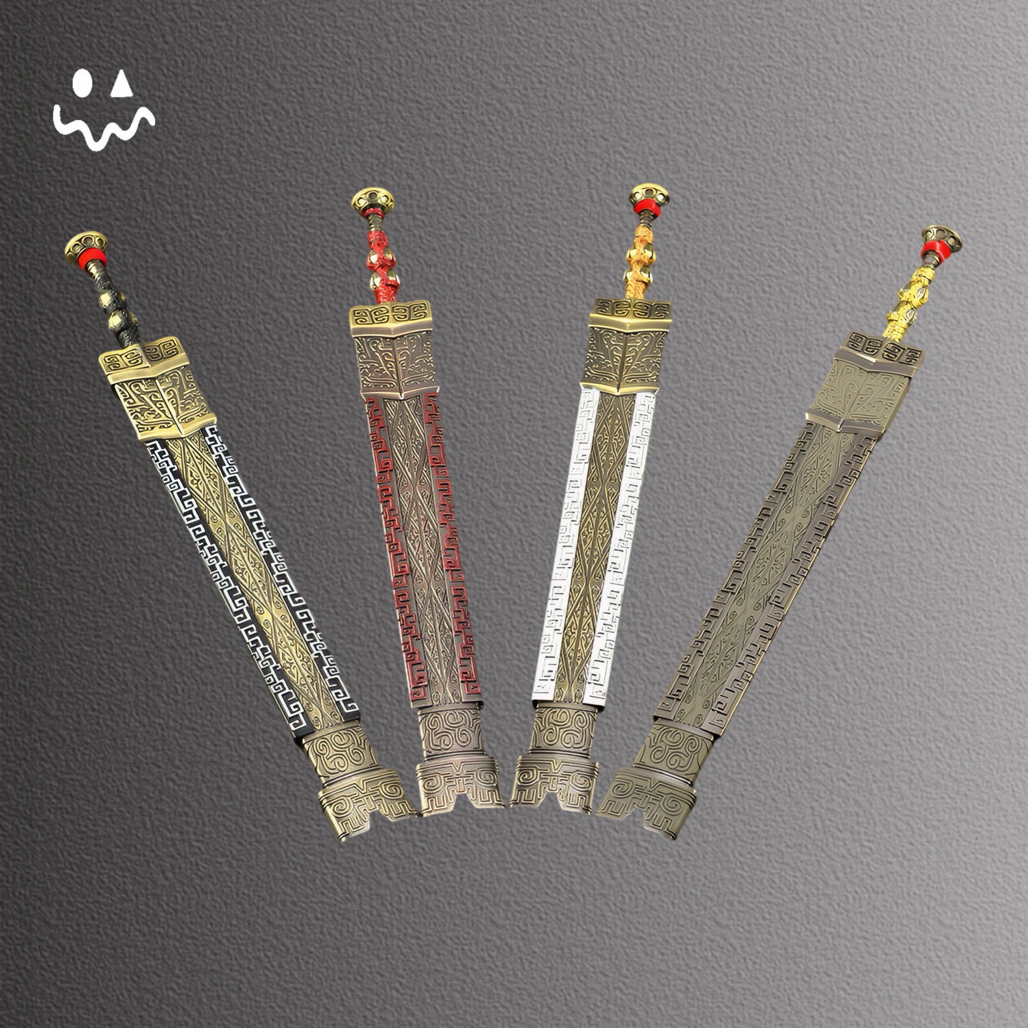 Naraka: Bladepoint Game Peripherals Ding Qin Sword Metal Craft Weapon ...